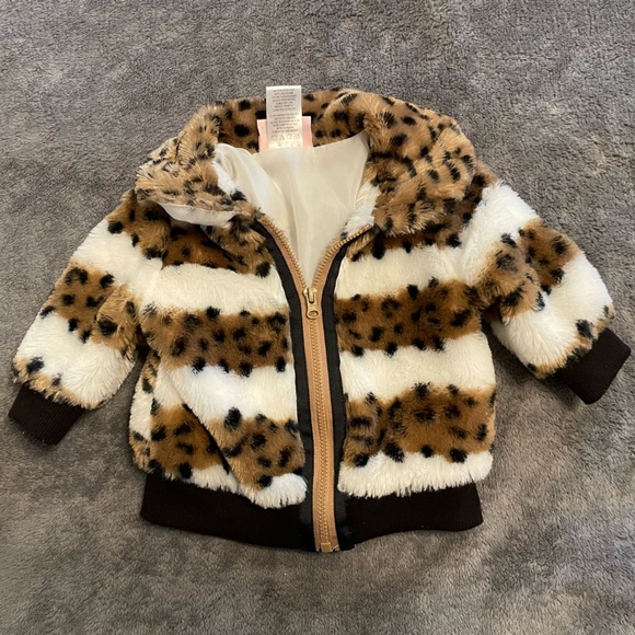 Little Lass | Jackets & Coats | Little Lass Animal Print Jacket | Poshmark